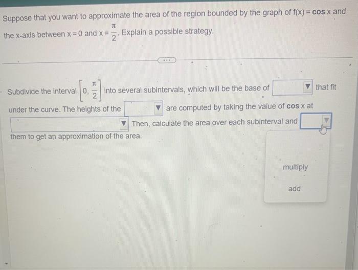 Solved Suppose that you want to approximate the area of the | Chegg.com