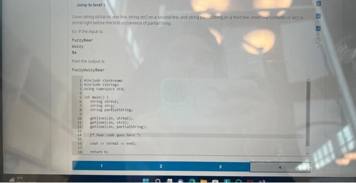 Solved strval might before the first dceuarence of | Chegg.com