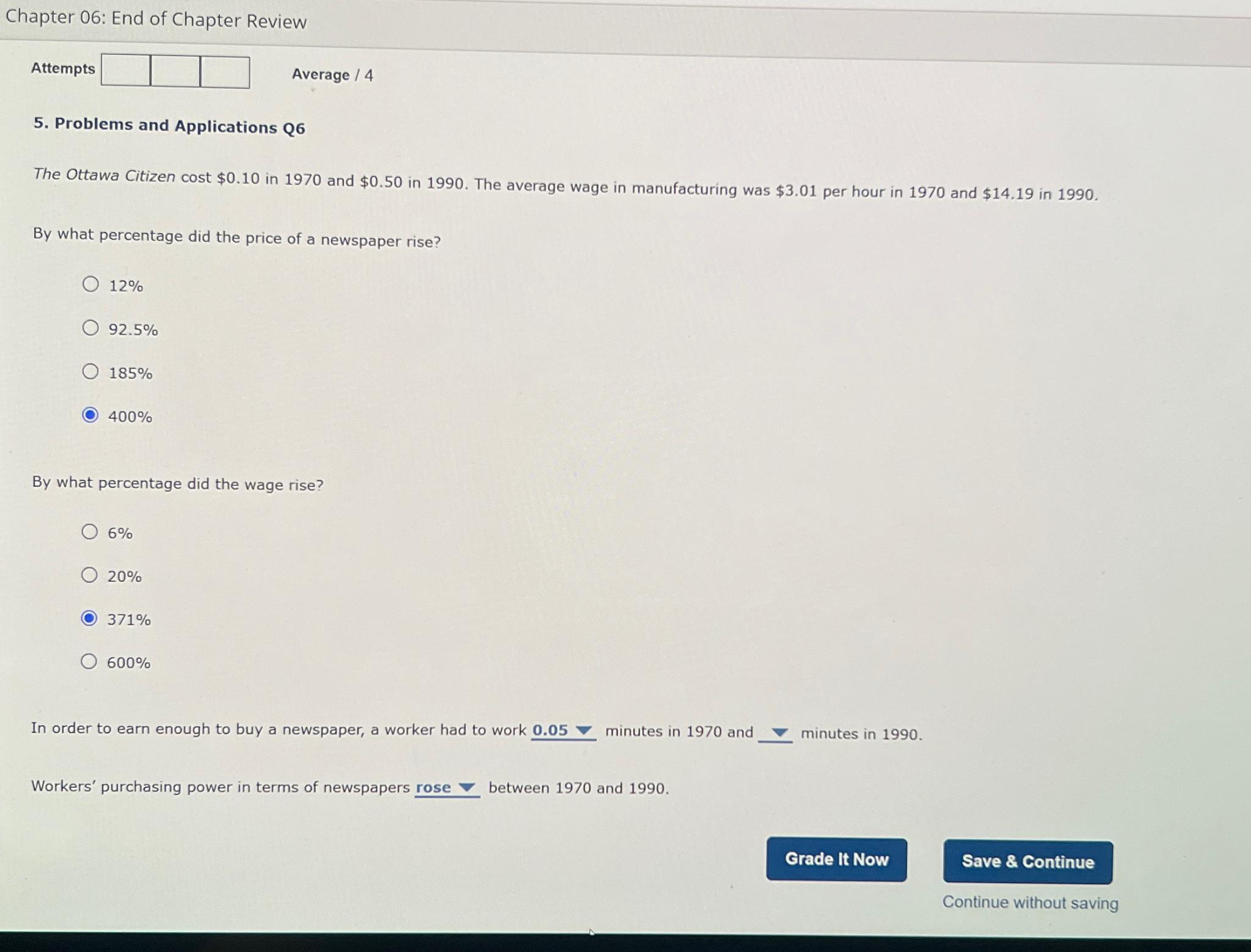 Solved Chapter 06: End of Chapter ReviewAttemptsAverage | Chegg.com