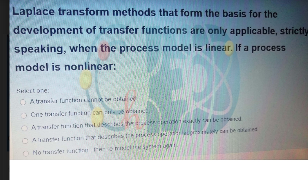 Solved Laplace transform methods that form the basis for the | Chegg.com