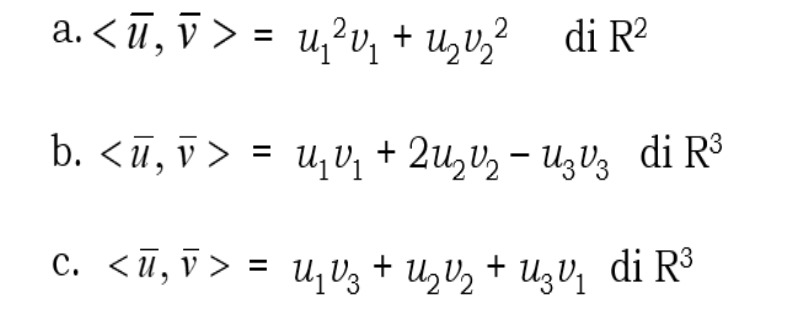 Solved 1. ﻿Check whether the following operation is an inner | Chegg.com