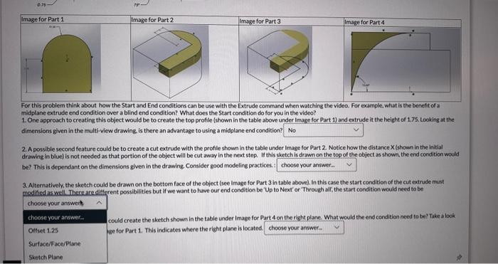 Solved The top, front, right side and isometric are given | Chegg.com