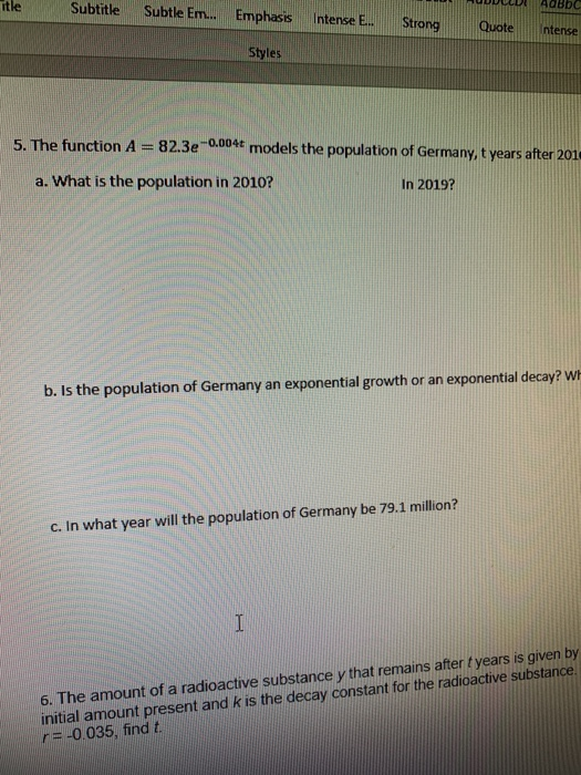 Solved Title Subtitle UUDUD AdBbc Subtle Em... Emphasis | Chegg.com