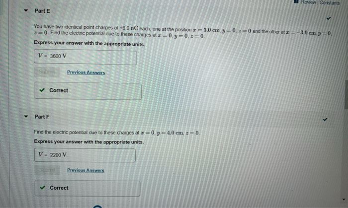 Solved Review Constants Part E y=0,2 = 0 and the other at | Chegg.com Solved Review Constants Part E y=0,2 = 0 and the other at | Chegg.com