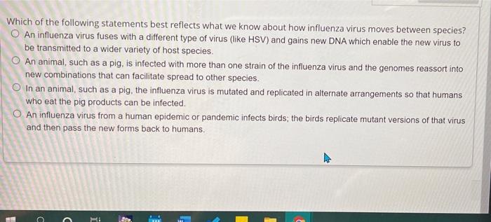 Solved Which of the following statements best reflects what | Chegg.com