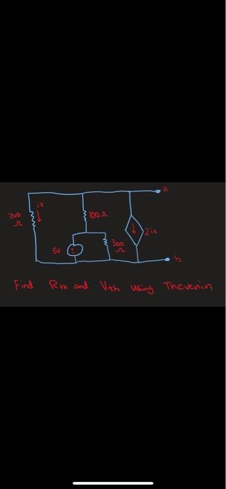 Solved linear circuits thevian | Chegg.com
