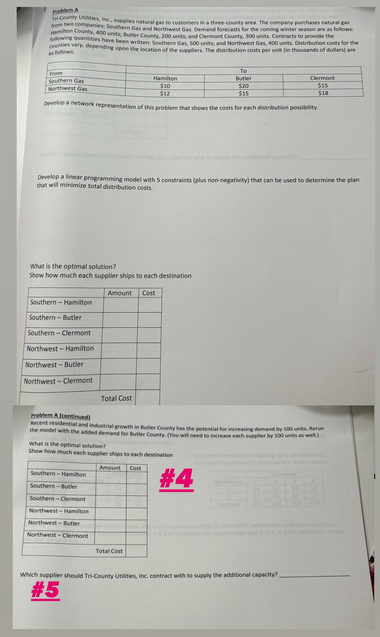 Solved Answer question #4, ﻿#5 ﻿below. | Chegg.com