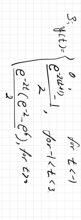 Solved 3. (20 Points) Compute y(t)=x(t)∗h(t), where | Chegg.com Solved 3. (20 Points) Compute y(t)=x(t)∗h(t), where | Chegg.com