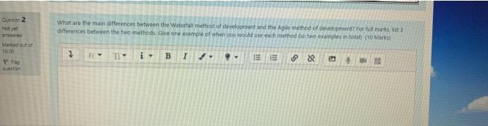 Solved Qutton 2 What are the main differences between the | Chegg.com