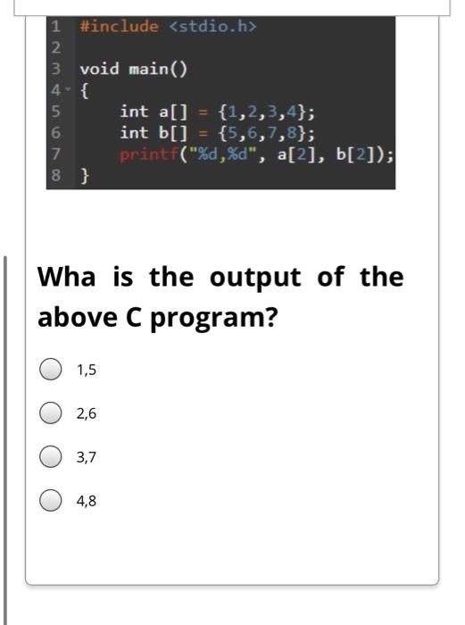 Solved 1 points Save Answer An array index starts with -1 0 | Chegg.com