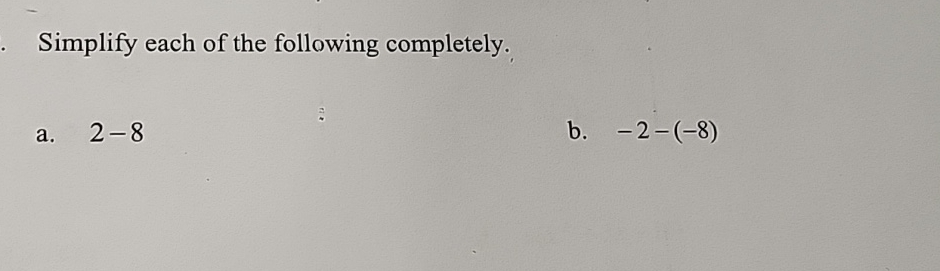 Solved Simplify each of the following | Chegg.com