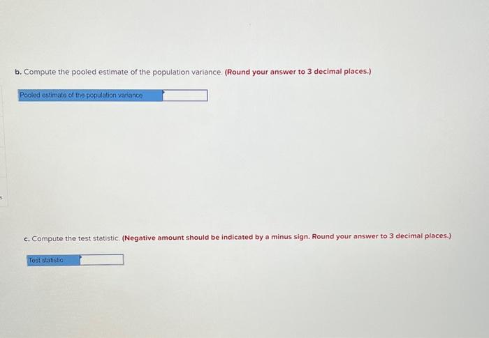 Solved The nult and alternate hypotheses are: | Chegg.com