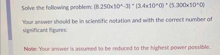 Solved Solve the following problem: | Chegg.com