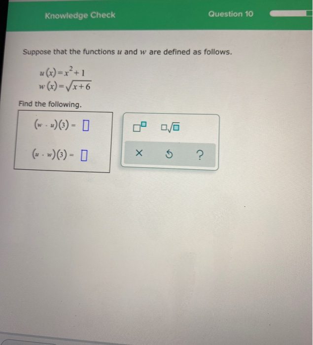 Solved Knowledge Check Question 10 Suppose that the | Chegg.com Solved Knowledge Check Question 10 Suppose that the | Chegg.com