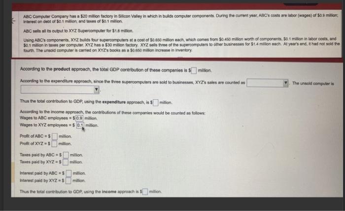 Solved ABC Computer Company has a $20 million factory in | Chegg.com