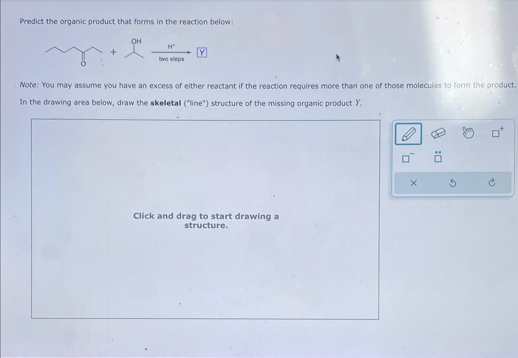 Solved Predict the organic product that forms in the | Chegg.com