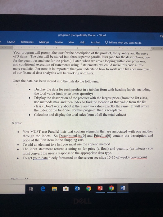 Solved Programming Project #2 Assignment Overview The data | Chegg.com