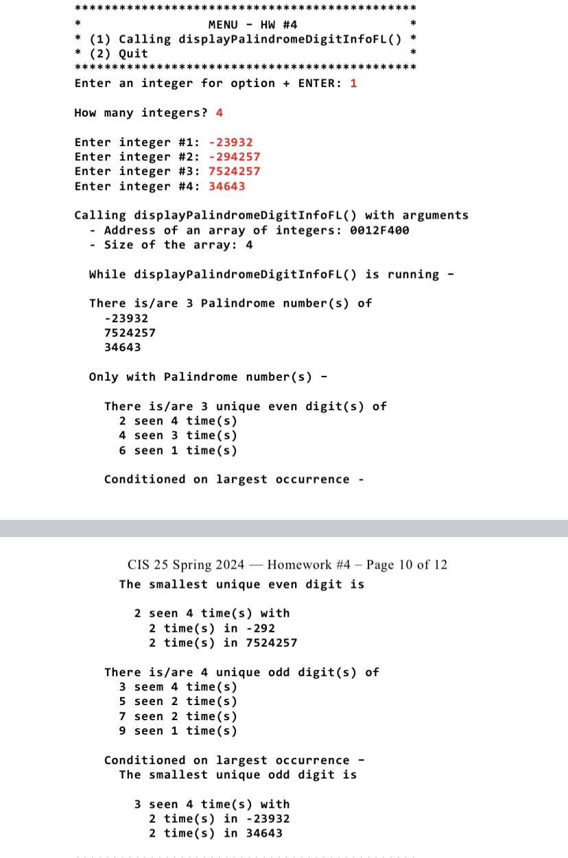 Solved C++ ﻿Palindrome NumberPlease provide working source | Chegg.com