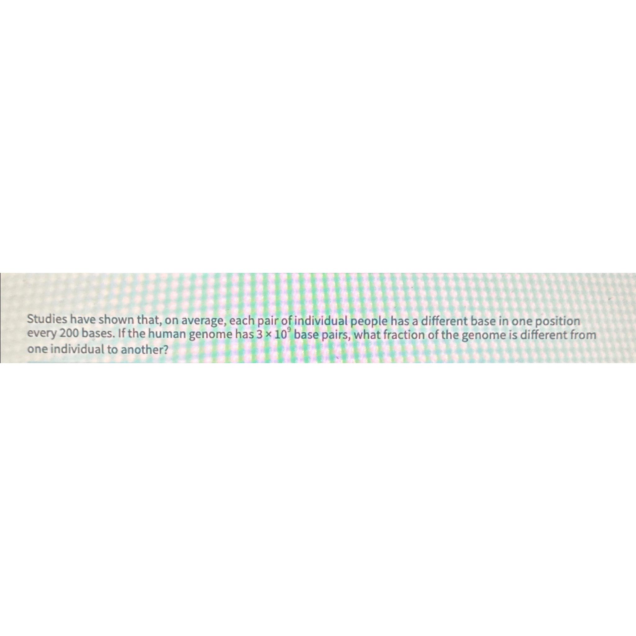 Solved Studies have shown that, on average, each pair of | Chegg.com