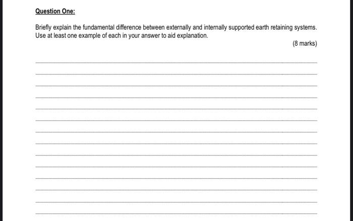 Solved Question One: Briefly explain the fundamental | Chegg.com