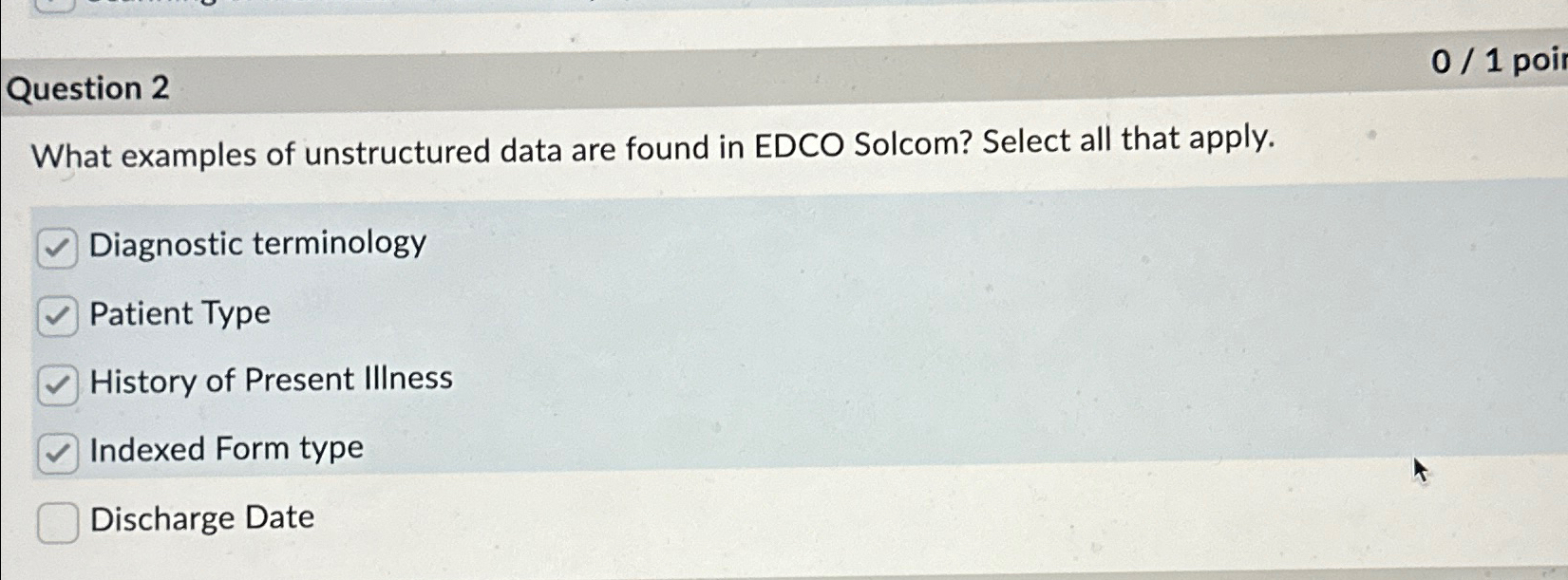 Question 201 ﻿poirWhat examples of unstructured data | Chegg.com