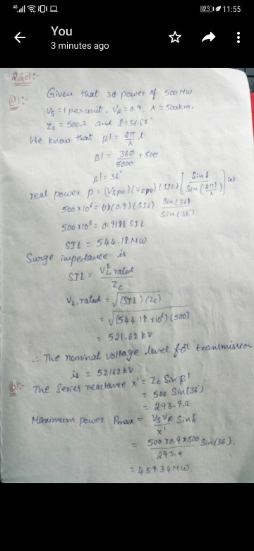 Q1 Open PowerWorld Simulator case Example 5_4 and | Chegg.com