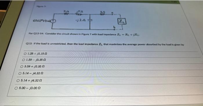 Solved For Q13-14: Consider the circuit shown in Figure 7 | Chegg.com