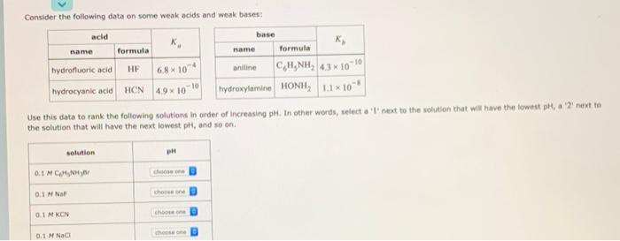 Solved base name formula -10 Consider the following data on | Chegg.com