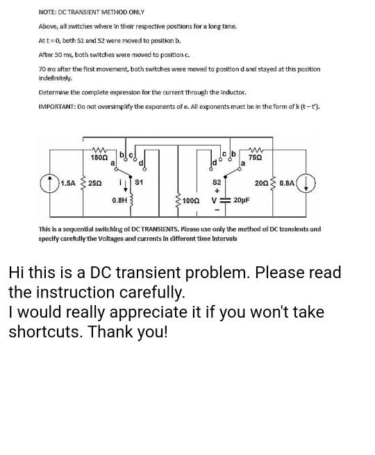 Solved Please read all the instructions carefully. Please | Chegg.com
