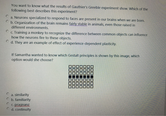 Solved C You want to know what the results of Gauthier's | Chegg.com