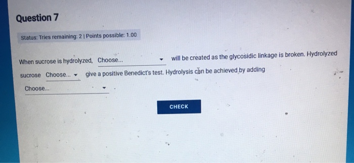 Solved Question 7 Status: Tries remaining: 2 Points | Chegg.com