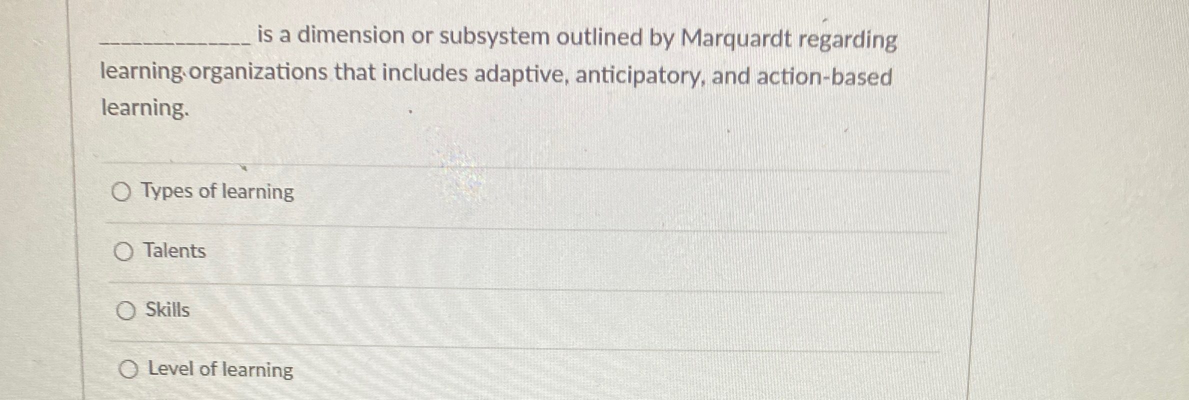Solved is a dimension or subsystem outlined by Marquardt | Chegg.com
