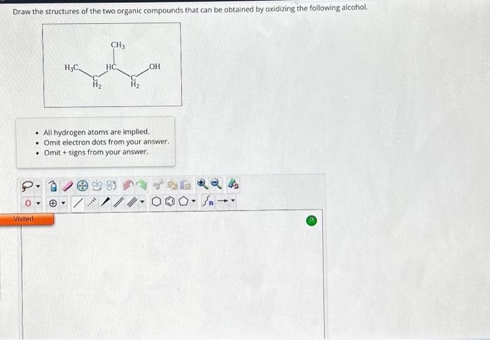 Solved Draw the structures of the two organic compounds that | Chegg.com
