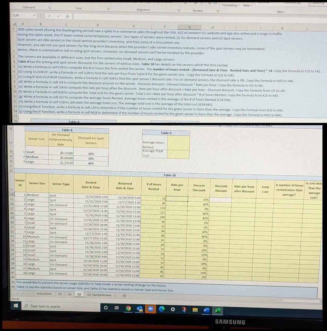 Solved COTTON LUN Formatting Table Clipboard Font Alignment | Chegg.com