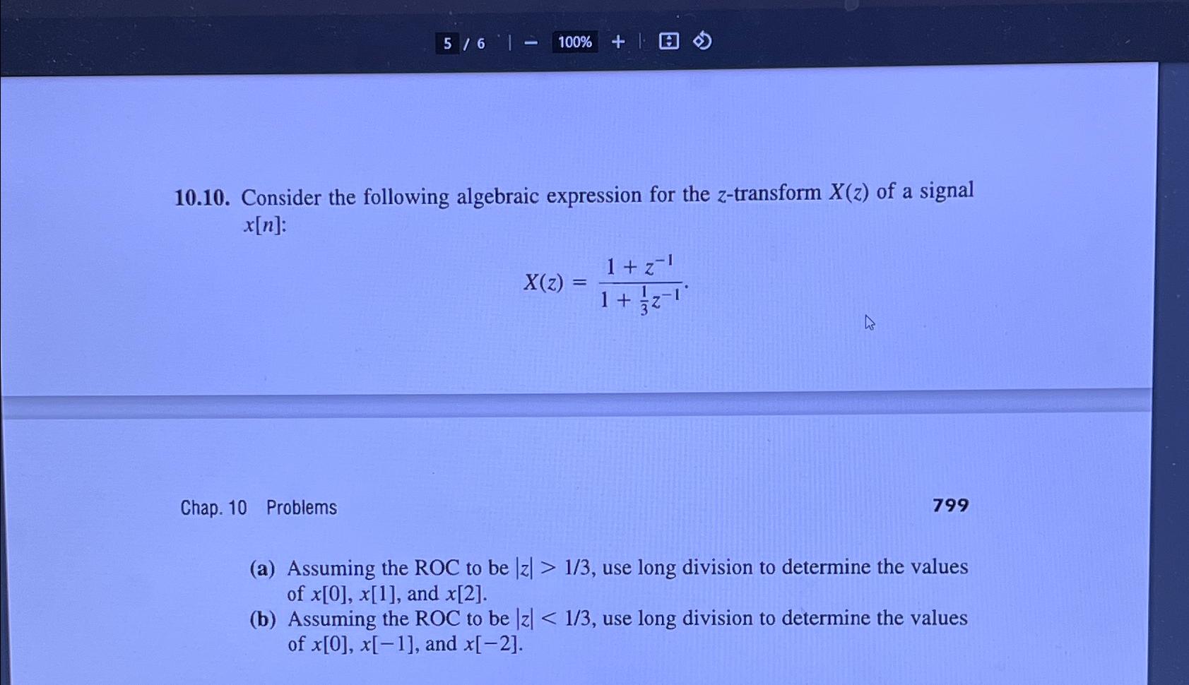 10.10. Consider the following algebraic expression | Chegg.com