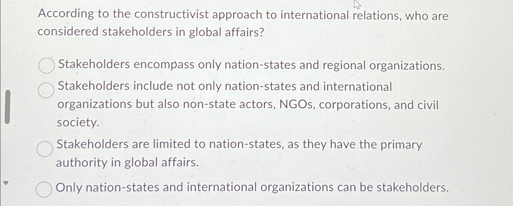 Solved According to the constructivist approach to | Chegg.com