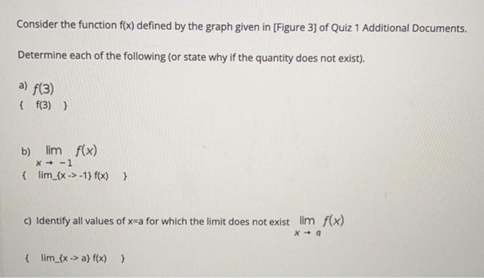 Solved Consider the function f(x) defined by the graph given | Chegg.com