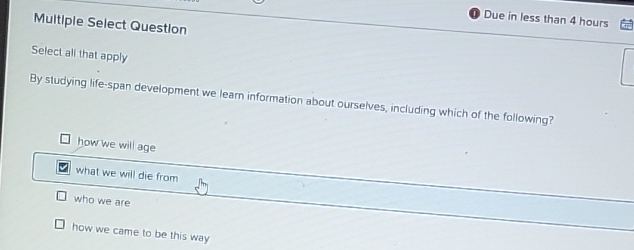 Solved Multiple Select QuestionDue in less than 4 | Chegg.com