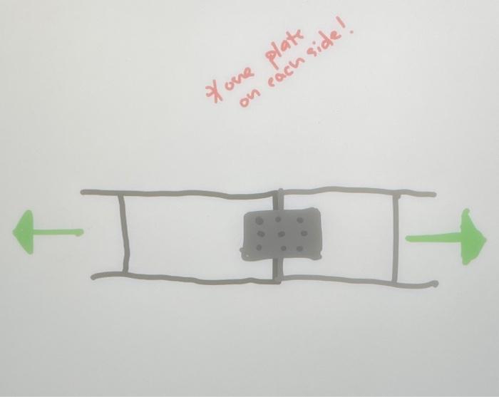 Solved 2 I-beams are connected as shown. If 12 bolts connect | Chegg.com