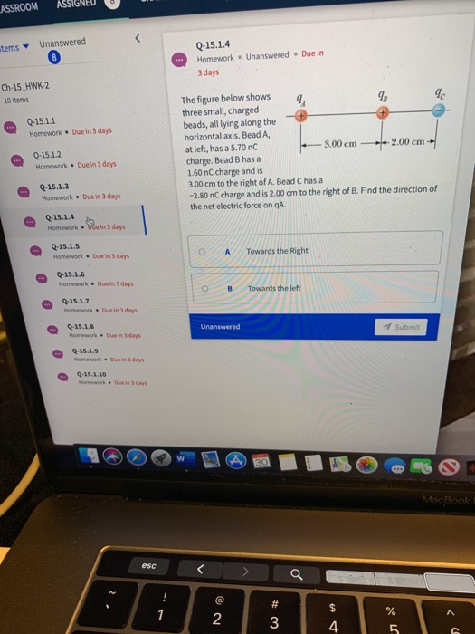 Solved Q-15.1.3 Homework. Unanswered. Due in 3 days The | Chegg.com