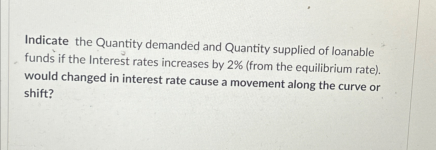 Solved Indicate the Quantity demanded and Quantity supplied | Chegg.com