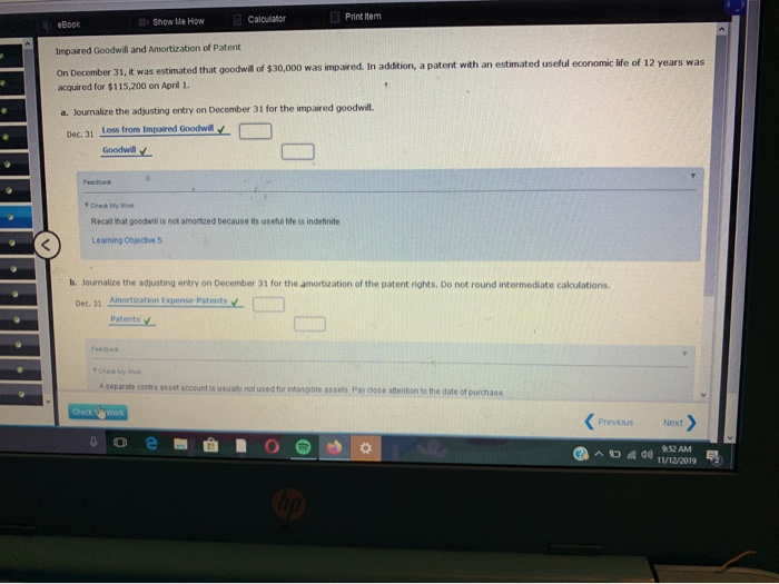 Solved Print Item Calculator Show Me How еВоок Impaired | Chegg.com