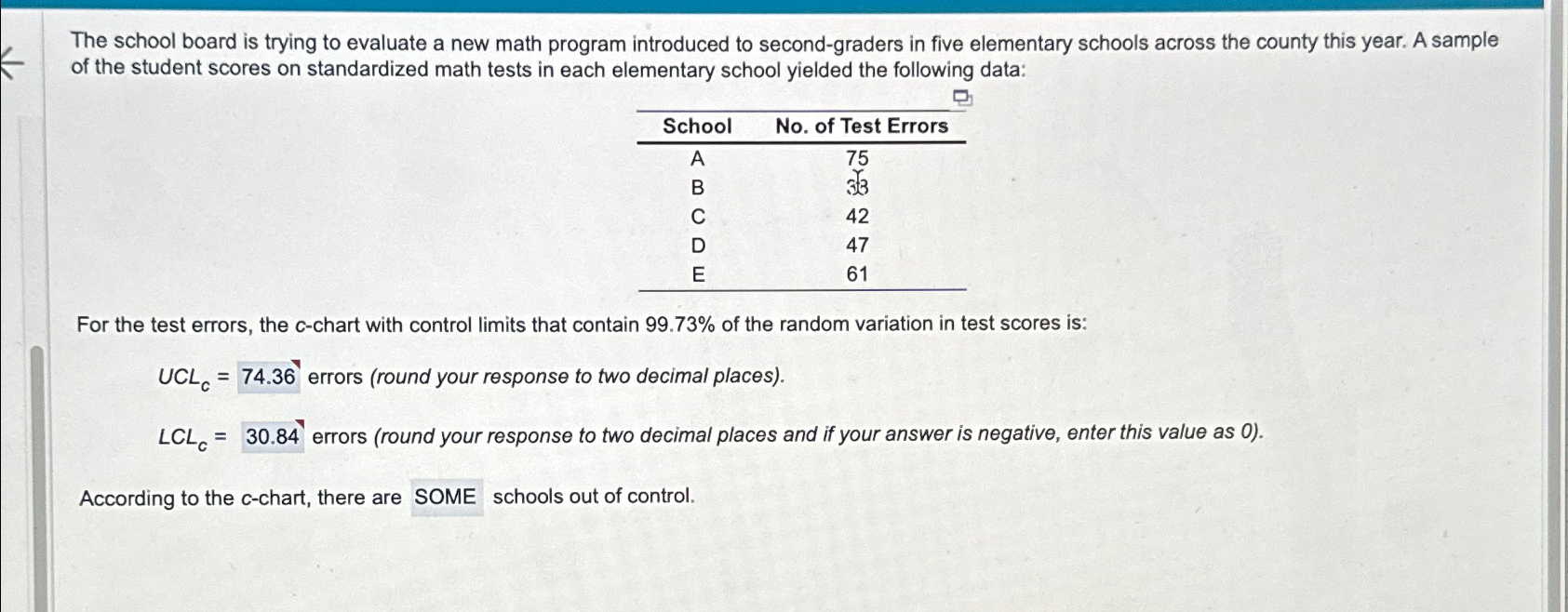 Solved Already have the answers just need the explanation on | Chegg.com