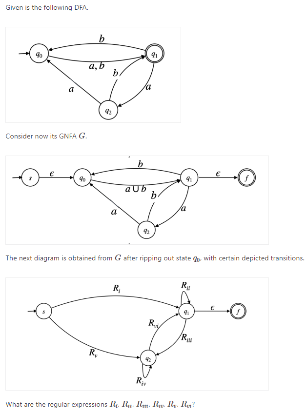 Solved What are the regular expressions | Chegg.com