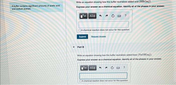 Solved A Butter Contains Significant Amounts Of Acetic Acid