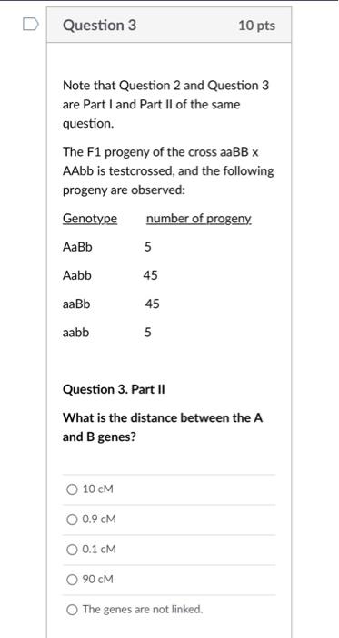 Solved Note that Question 2 and Question 3 are Part I and | Chegg.com