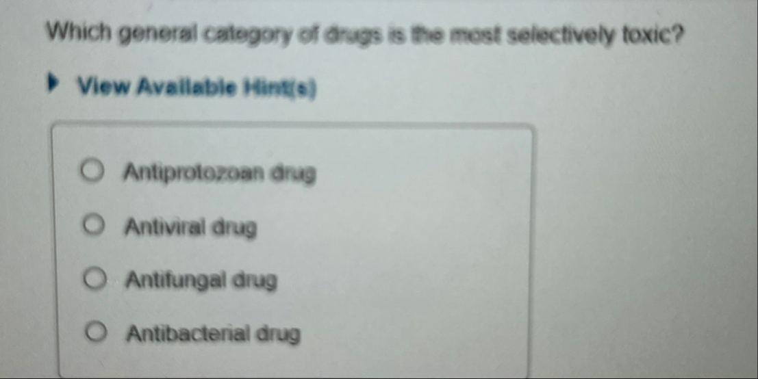 Solved Which general category of drugs is the most | Chegg.com