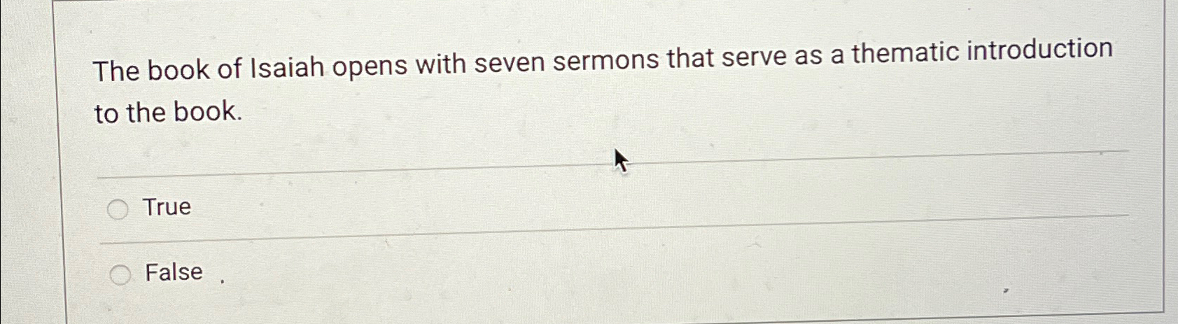 Solved The book of Isaiah opens with seven sermons that | Chegg.com