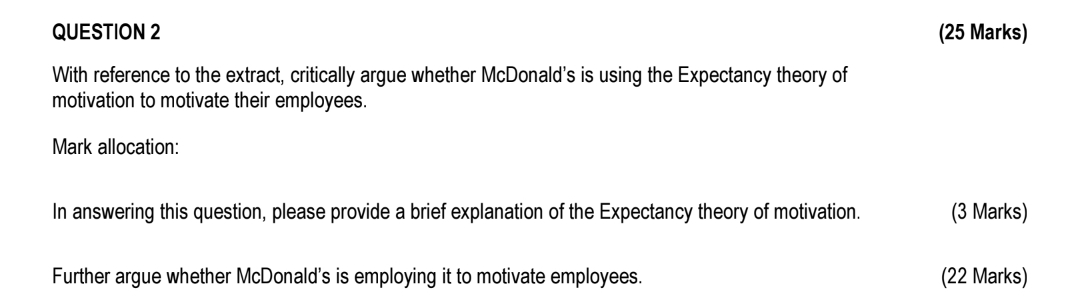 Solved QUESTION 2(25 ﻿Marks)With reference to the extract, | Chegg.com