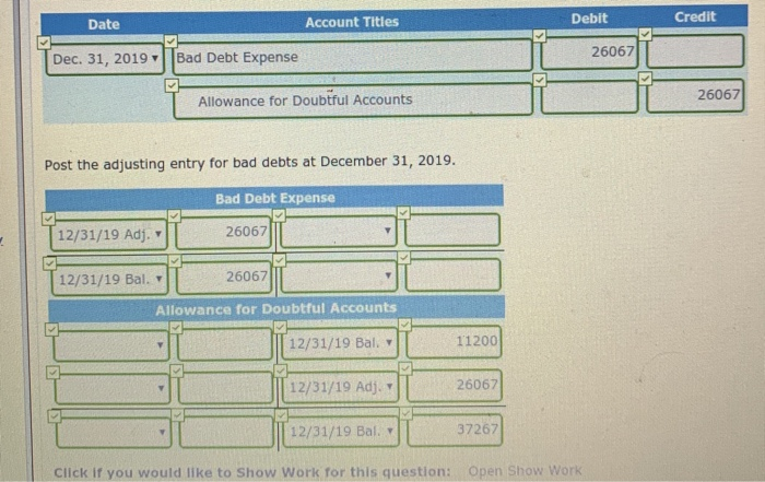 Solved Not Yet Due Number of Days Past Due Over 1-30 31-60 | Chegg.com